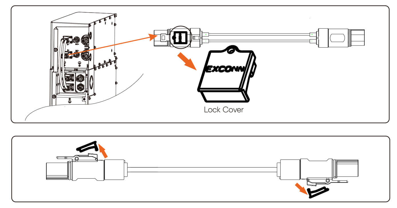 Кабель для подключения АКБ Solax Power Prosolax Power Cable 1.8 m. Цена ...